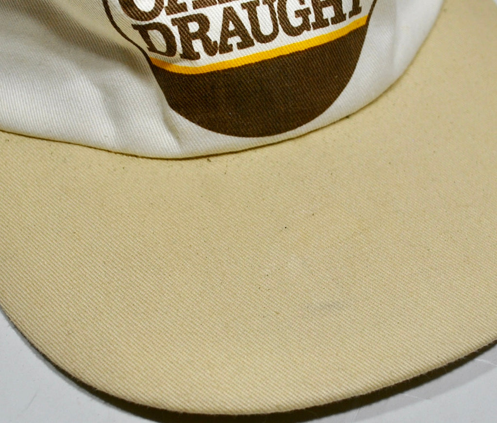 Vintage Cairns Draught Australian Beer Stretch Hat – Yesterday's Attic