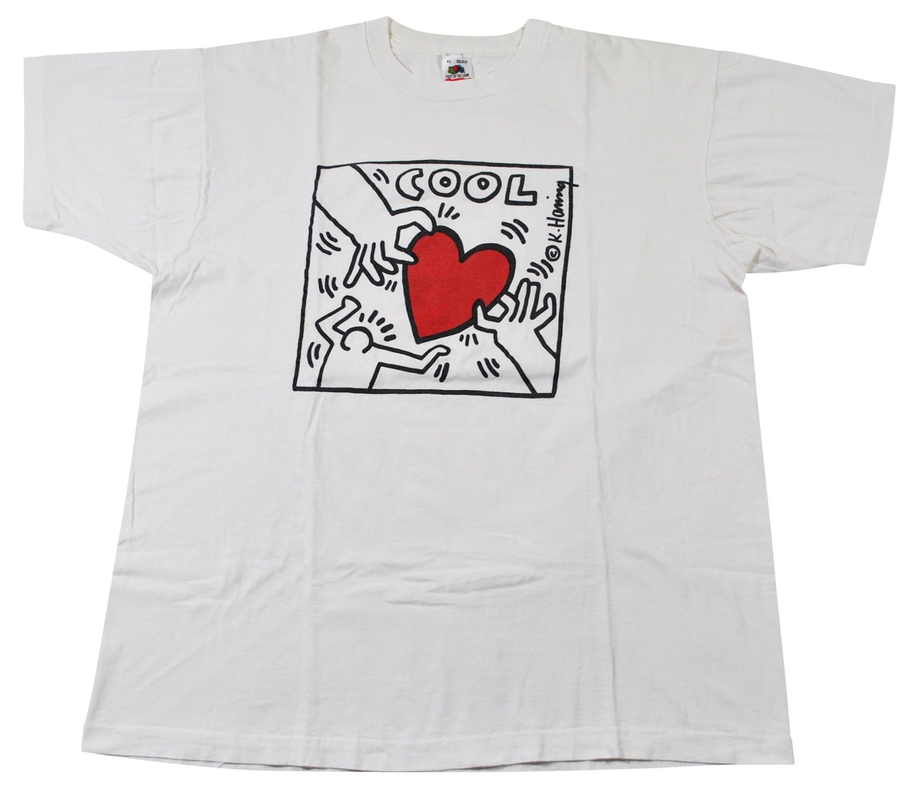Vintage Keith Haring Shirt Size X-Large – Yesterday's Attic Vintage Keith Haring Shirt Size X-Large – Yesterday's Attic